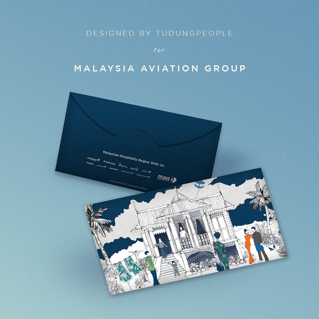 Angpow design for Malaysia Aviation Group - Maryam Hmz